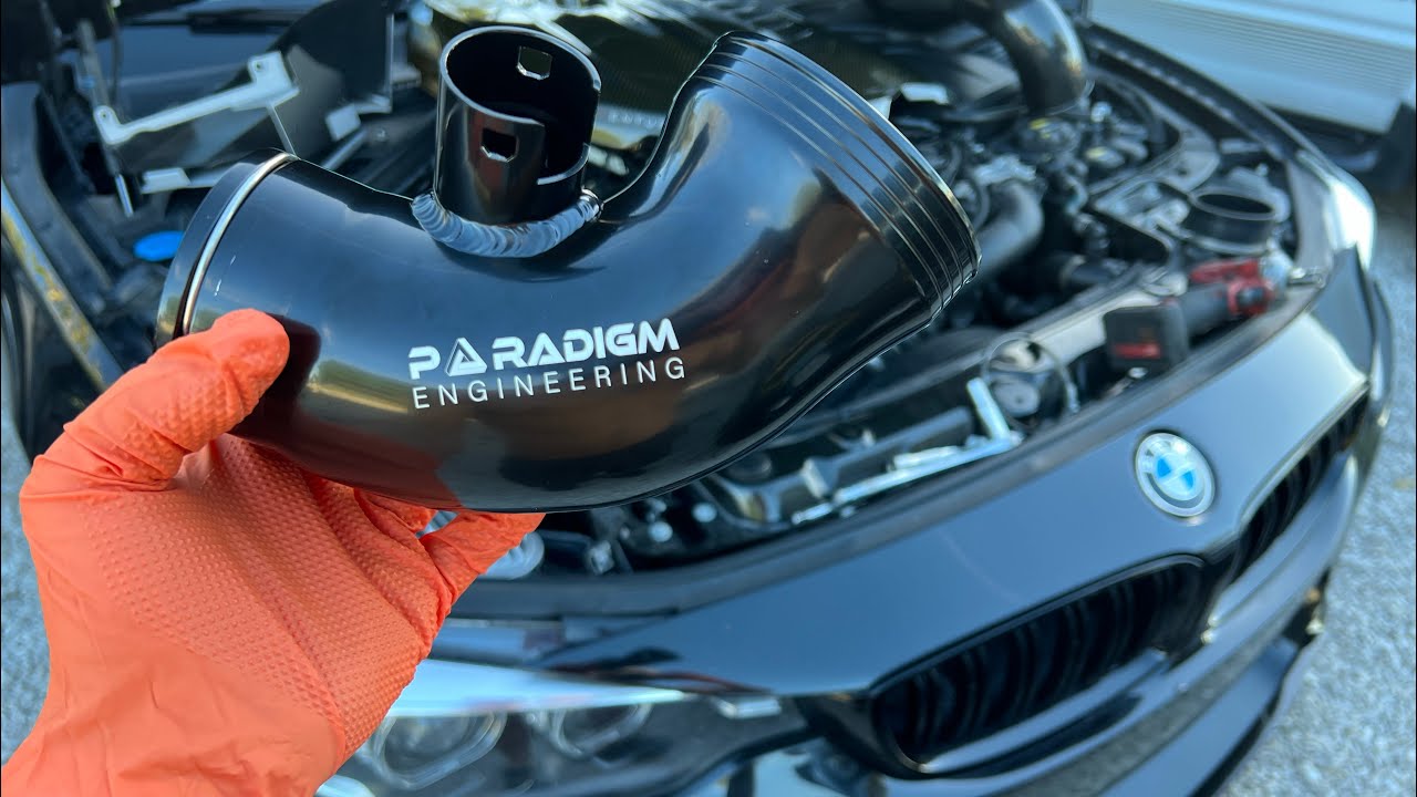 HOW TO INSTALL TURBO INLET ON YOUR B58 ! PARADIGM ENGINEERING ! BMW M140 240 340 440 - YouTube