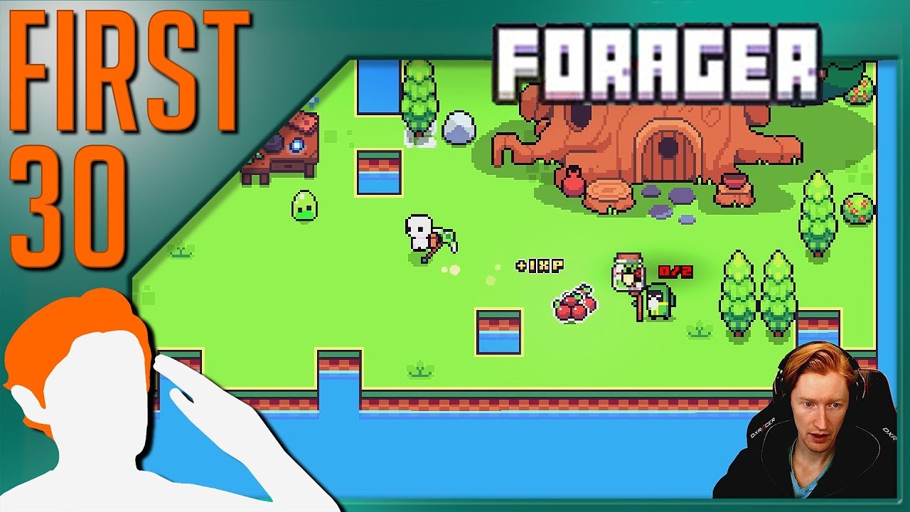 I WANT OFF THIS DANG ISLAND | Forager First 30 Review - YouTube