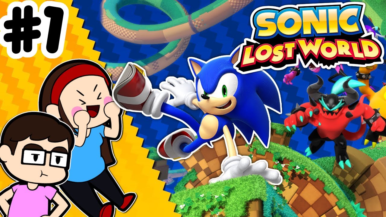 SUPER SONIC GALAXY | Let's Play SONIC LOST WORLD EPISODE 1 - YouTube