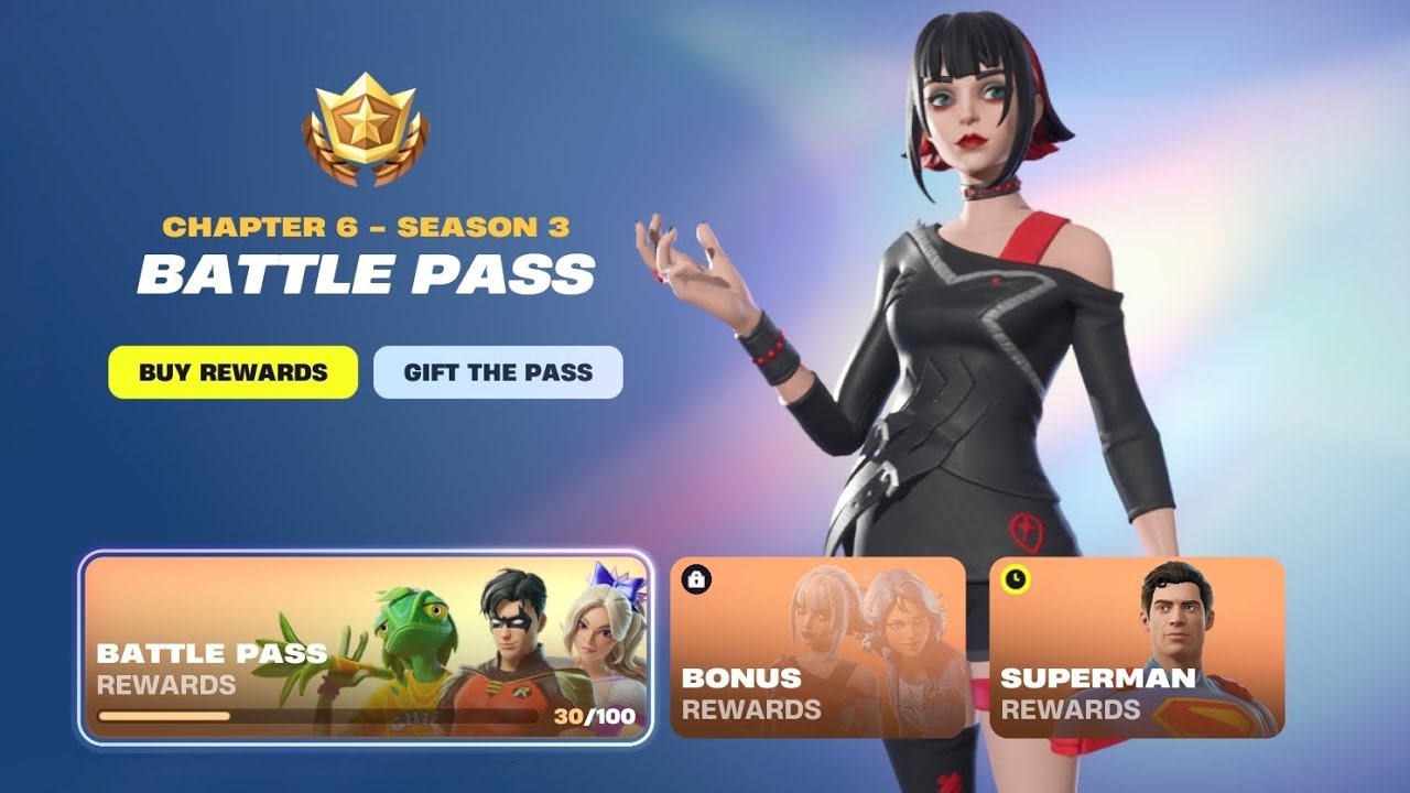 *NEW* Fortnite Chapter 6 Season 3 SUPER Battle Pass (Full Showcase ...