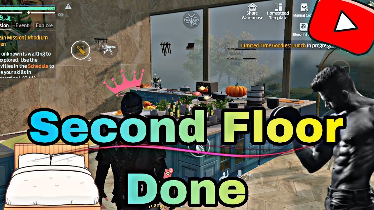 How about: "Creating a Stylish Second Floor Door in Undawn Game: Gym ...