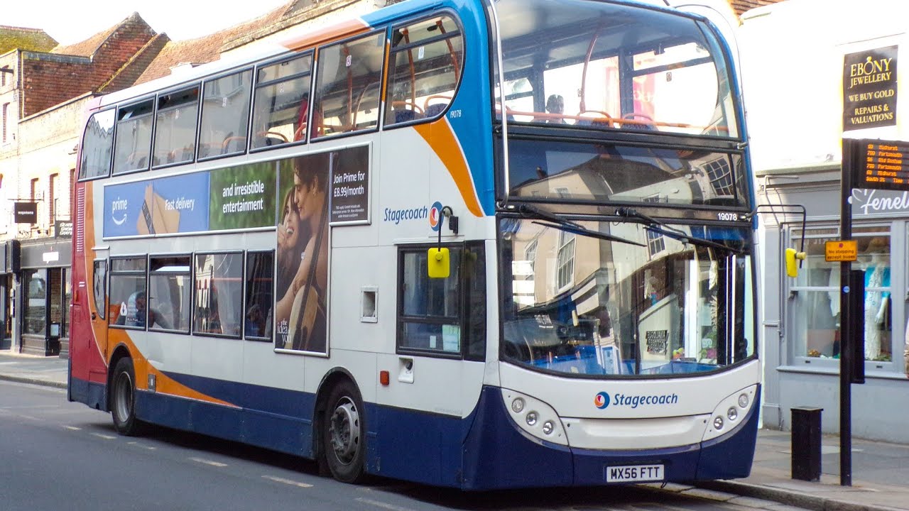 Struggling! Stagecoach South 19078 MX56 FTT On Route 60 - YouTube