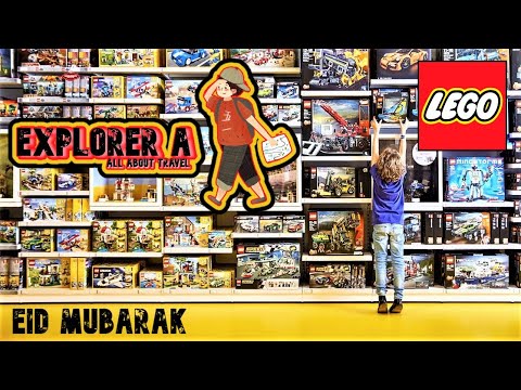 LEGO STORE | Newly Opened Store | Eid Celebration | Youtubers Meetup ...