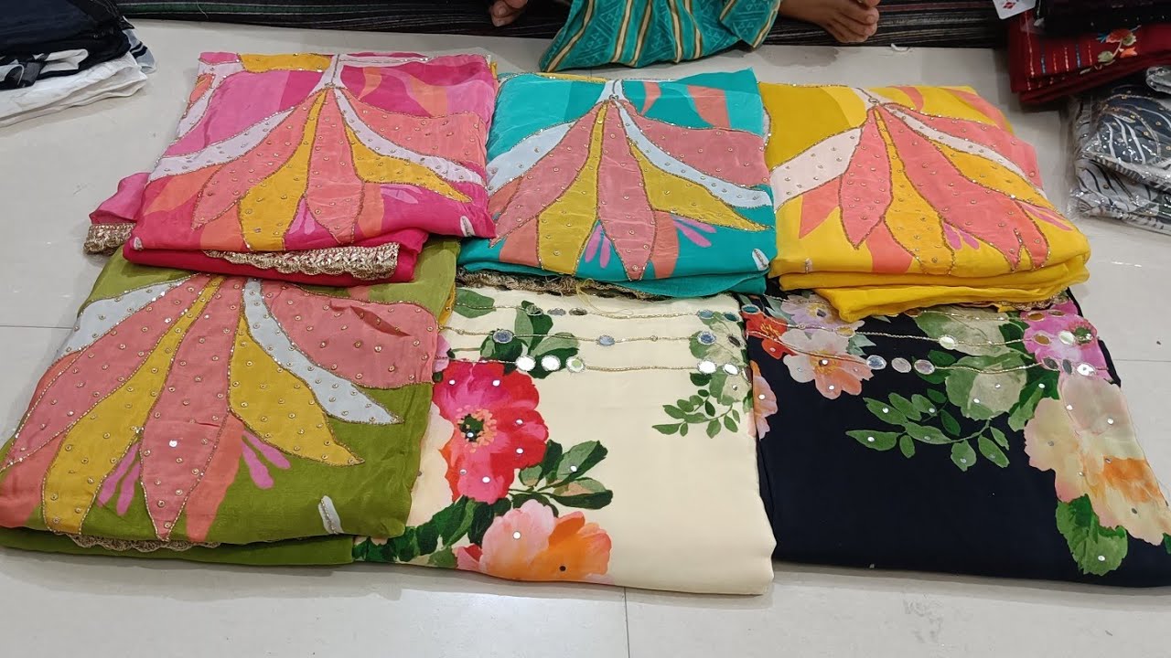 bilkul saste suit fancy ♥️ 9518642914 ♥️creap ke Suit ♥️ - YouTube