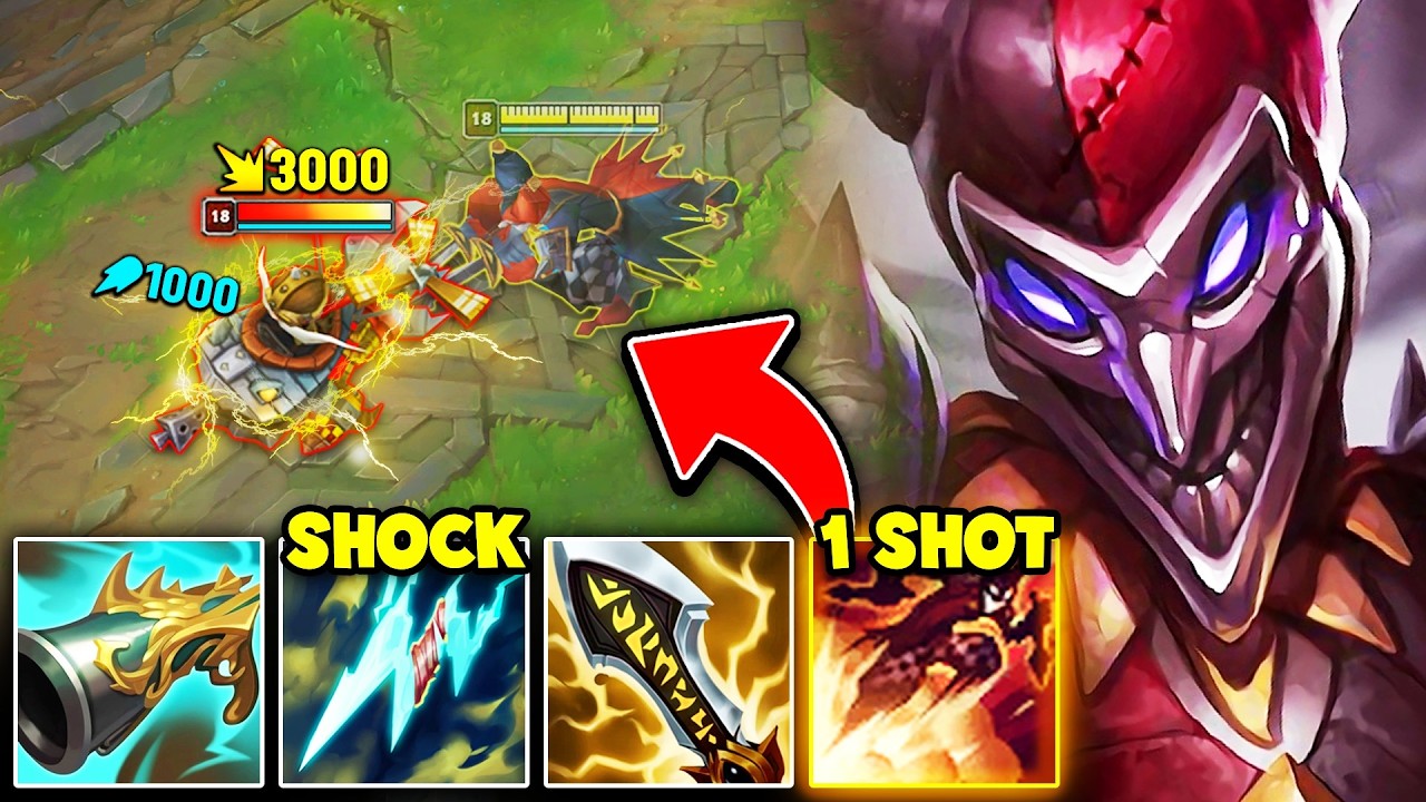 THIS AD SHACO BUILD DOES SO MUCH DAMAGE! (NUCLEAR BACKSTABS) - YouTube