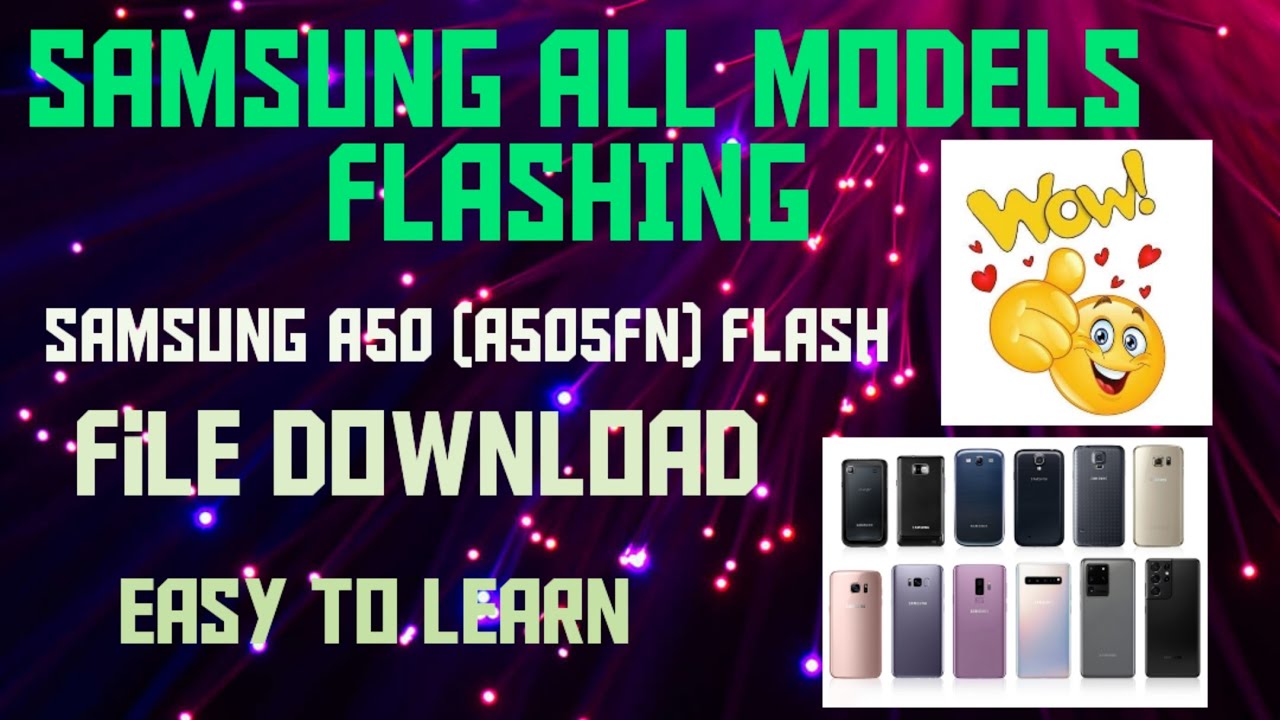 Samsung all models FLASHING SAMSUNG A50 (a505f) stuck on logo - YouTube
