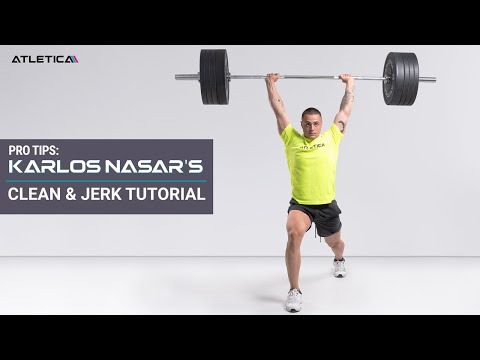 ATLETICA x Karlos Nasar | Clean & Jerk Tutorial with the World & Olympic Weightlifting Champion