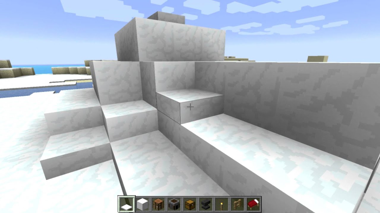 Minecraft Torresz - Biome Houses - 10-2.,Cold Beach House - YouTube