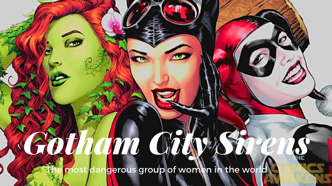 Catwoman, Harley Quinn & Poison Ivy son: The Gotham City Sirens - YouTube