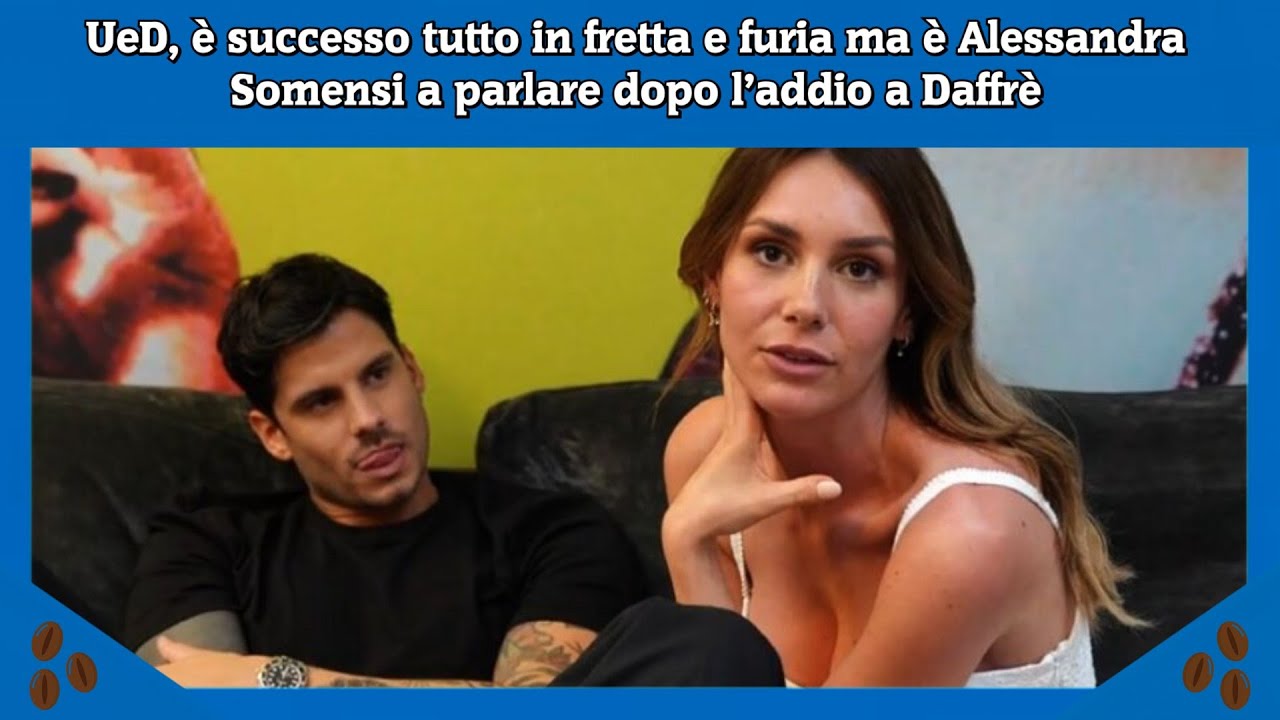 UeD, è successo tutto in fretta e furia ma è Alessandra Somensi a ...