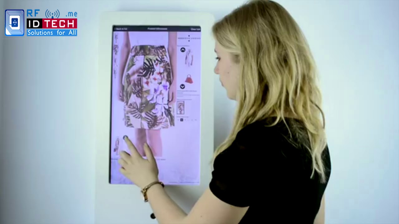 TechFitting Smart fitting room system for retail stores, based on RFID ...