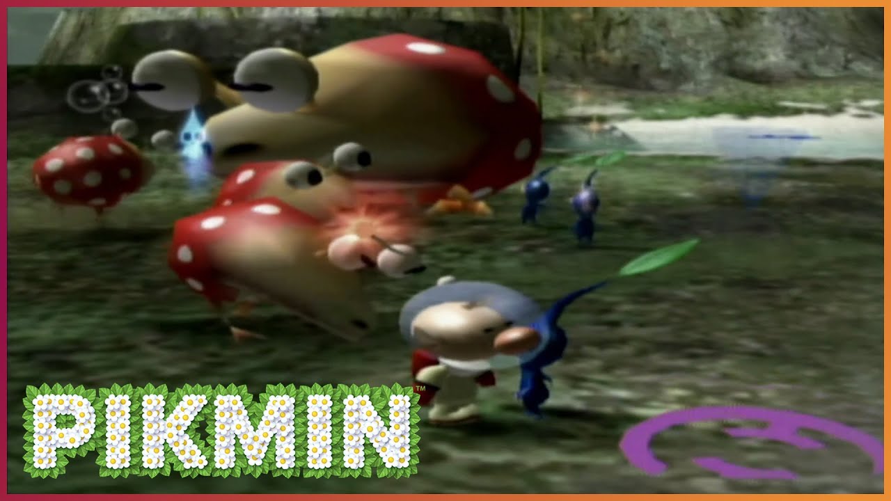 Let's Play Pikmin #6 - Our Little Blue Army - YouTube