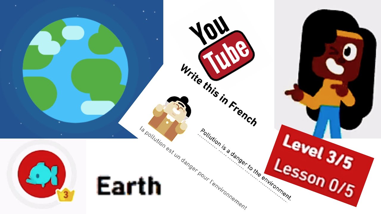 Earth vocabularies French language today's Exercises 2021 - YouTube