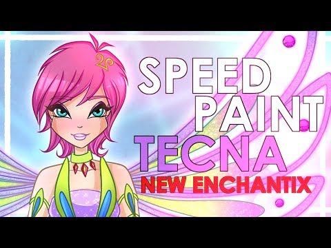 ВИНКС КЛУБ | НОВЫЙ ЭНЧАНТИКС? SPEED PAINT WINX | РИСУЕМ ВИНКС - ТЕКНА