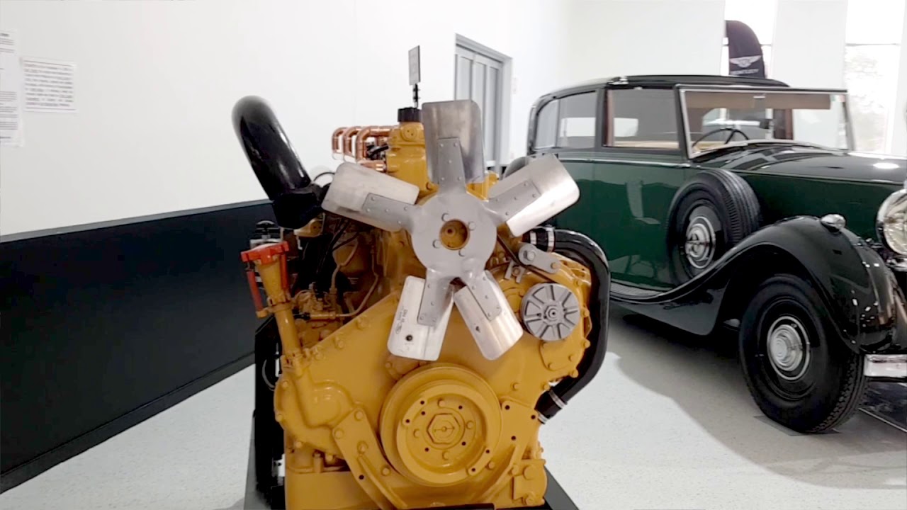 SHRF - Rolls-Royce C Series Diesel Engine - YouTube