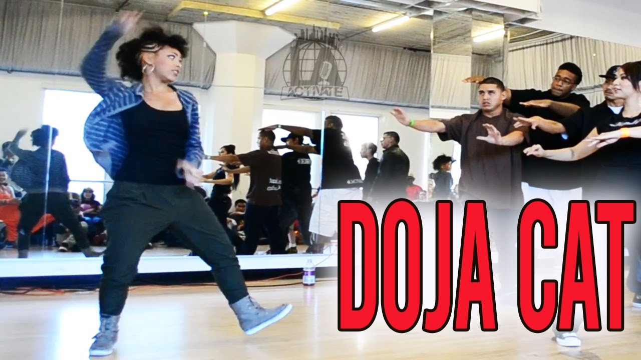 DOJA CAT Enters Popping Dance Battle | Pop Locking and Dancing - YouTube
