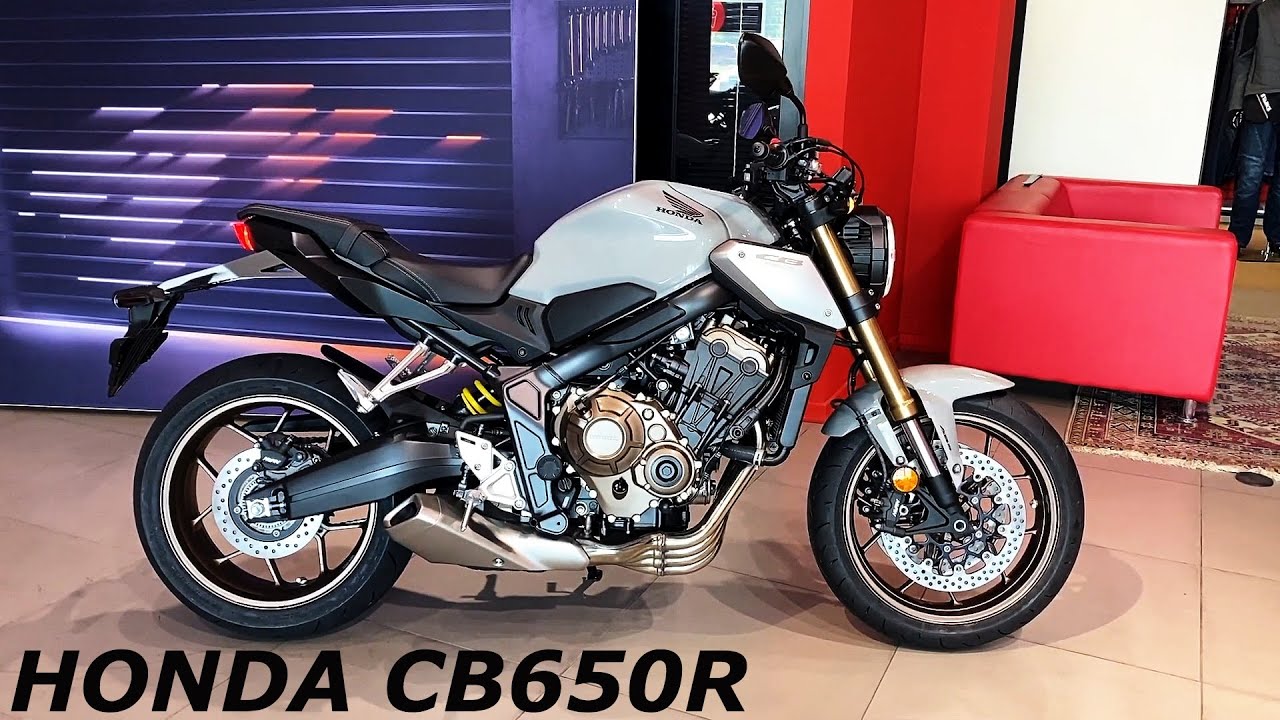 2021 HONDA CB650R - Smoky Gray & Black, Walkaround, Exhaust & Engine ...