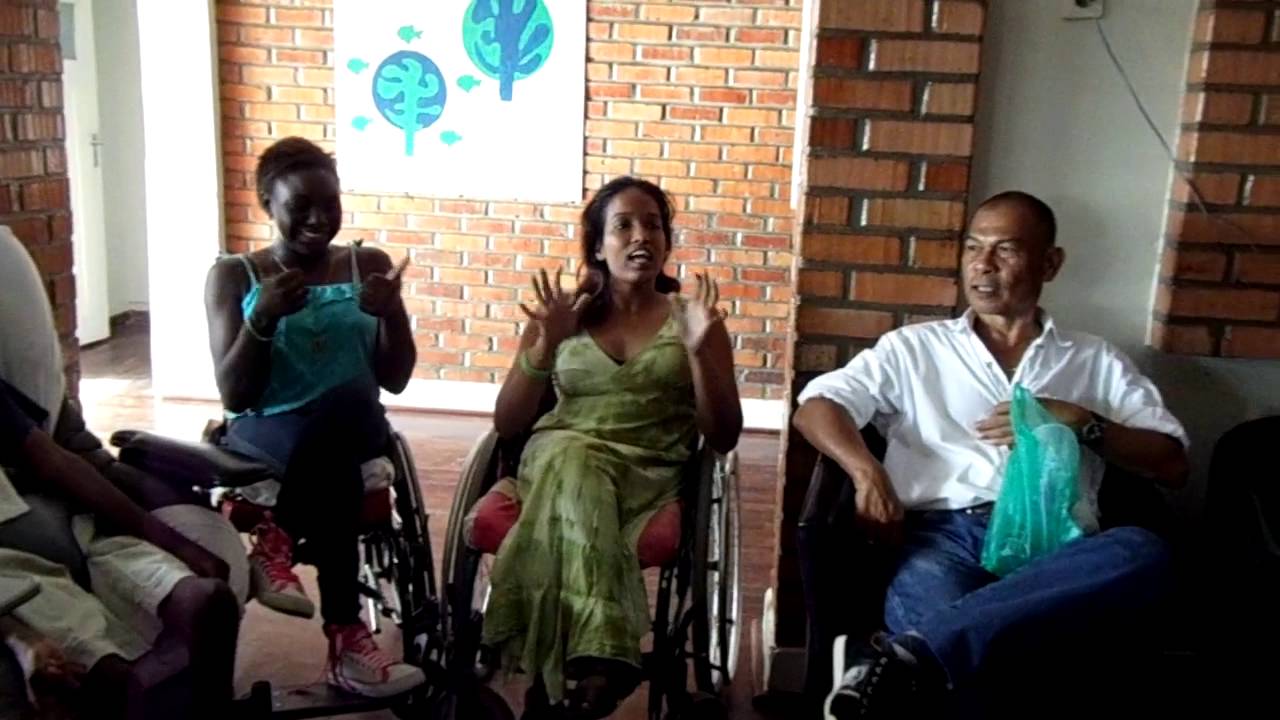 A VISIT TO A PHYSICALLY HANDICAPPED HOME3 - YouTube