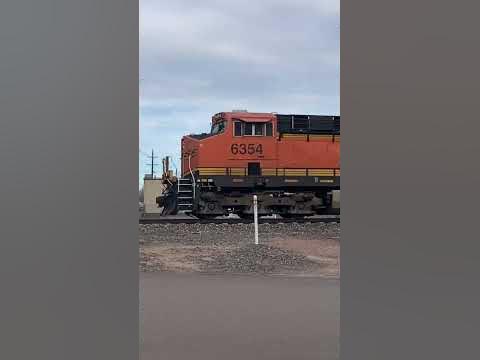 BNSF 6354 Coal with Nice Horn - YouTube