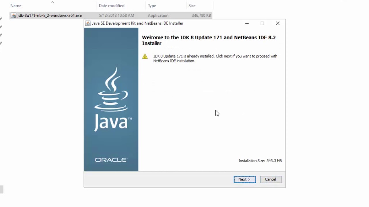 TUTORIAL INSTALL APLIKASI NETBEANS DI WINDOWS 64 BIT - YouTube