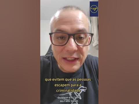 Durkheim e os casos dos fatos sociais - YouTube