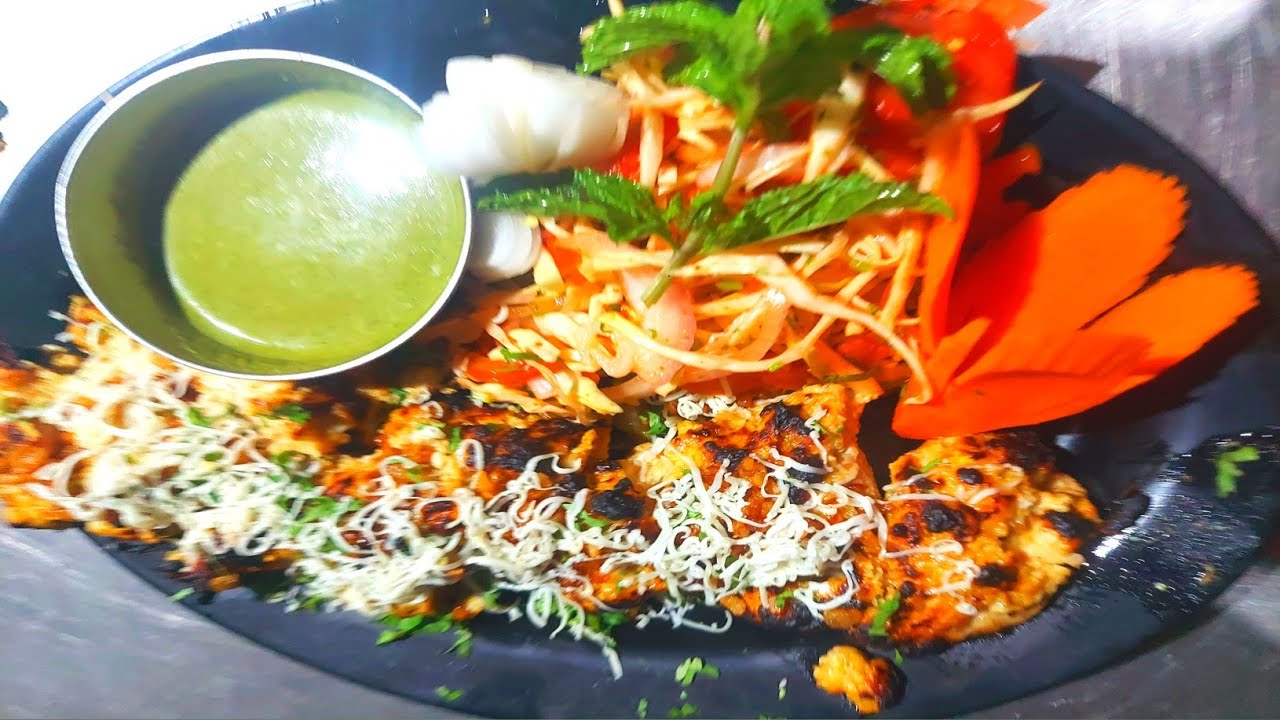 Best Chicken Lasuni kabab recipe | Helthy food items | बेस्ट चिकन लसुनी ...