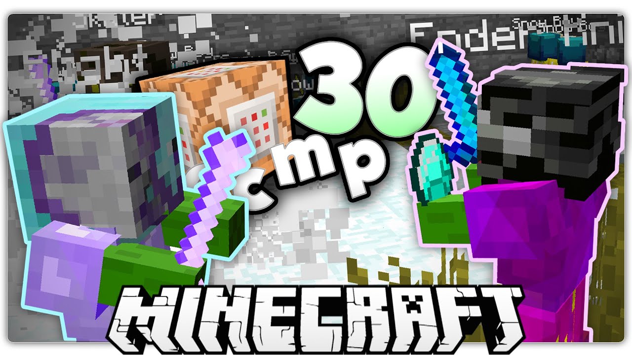 Minecraft 1.9 | EVIL CUSTOM MOB SPAWNERS | Custom Command Mod Pack #30 ...