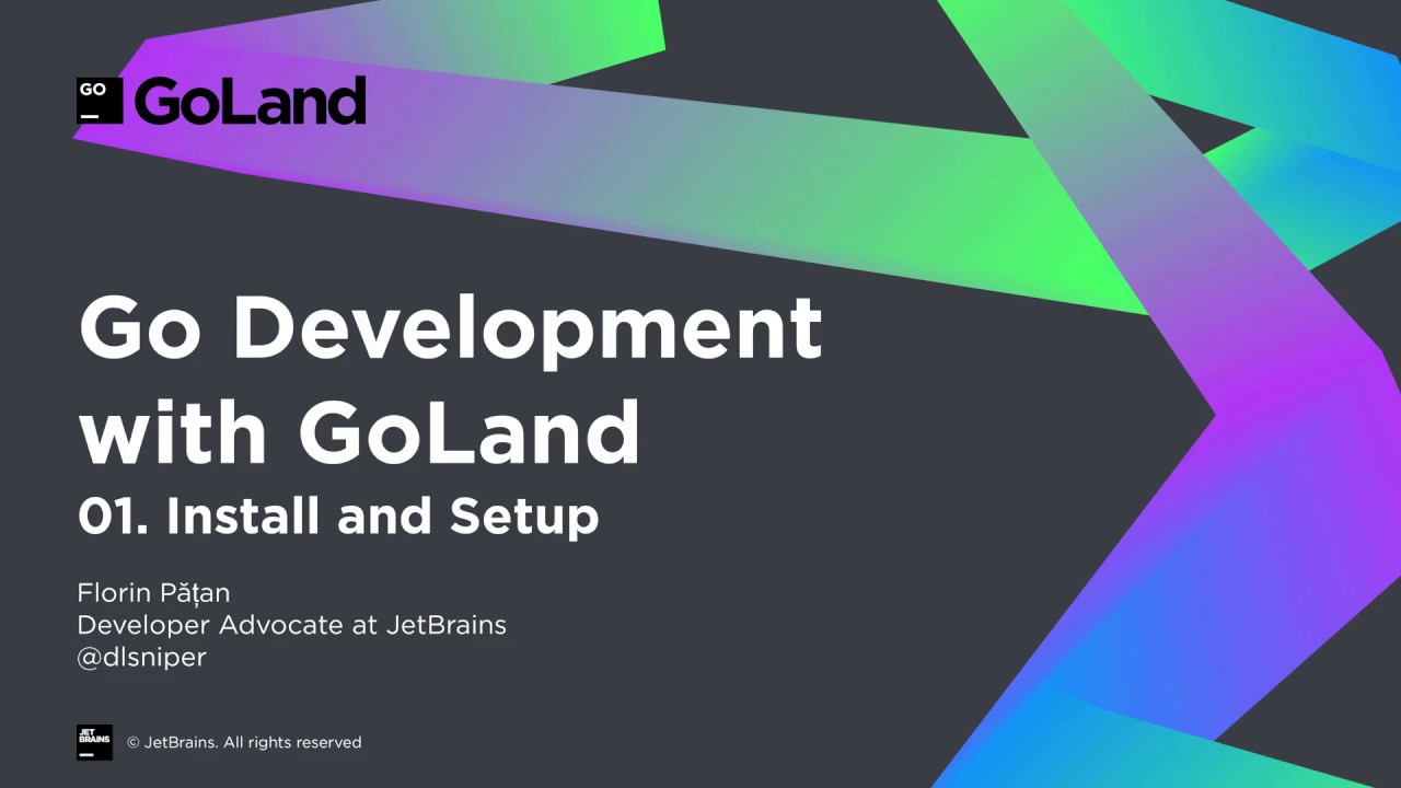 Getting Started with GoLand 1/3: Setup - YouTube