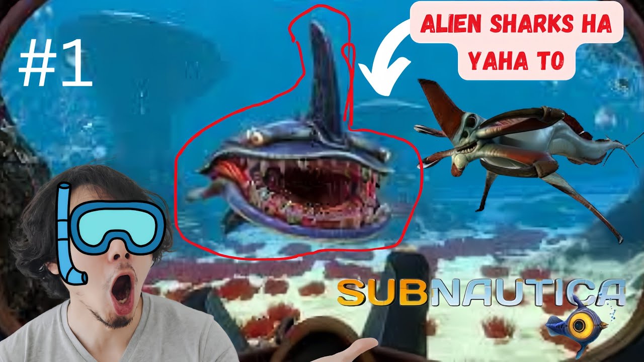 THIS ALIEN OCEAN IS SO SCARY | SUBNAUTICA #1 - YouTube