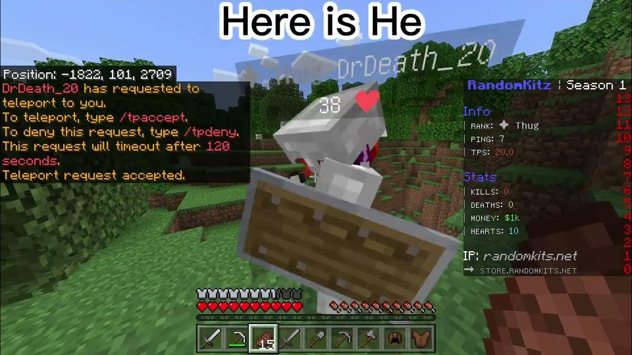 I joined Random Minecraft Servers - YouTube