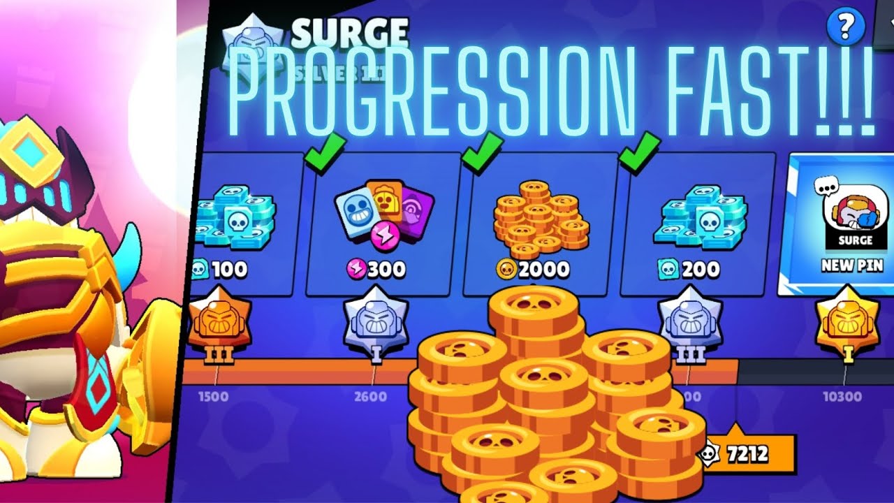 Brawl Stars Account Progression Fast And Easy! (Coins, Power, Points ...
