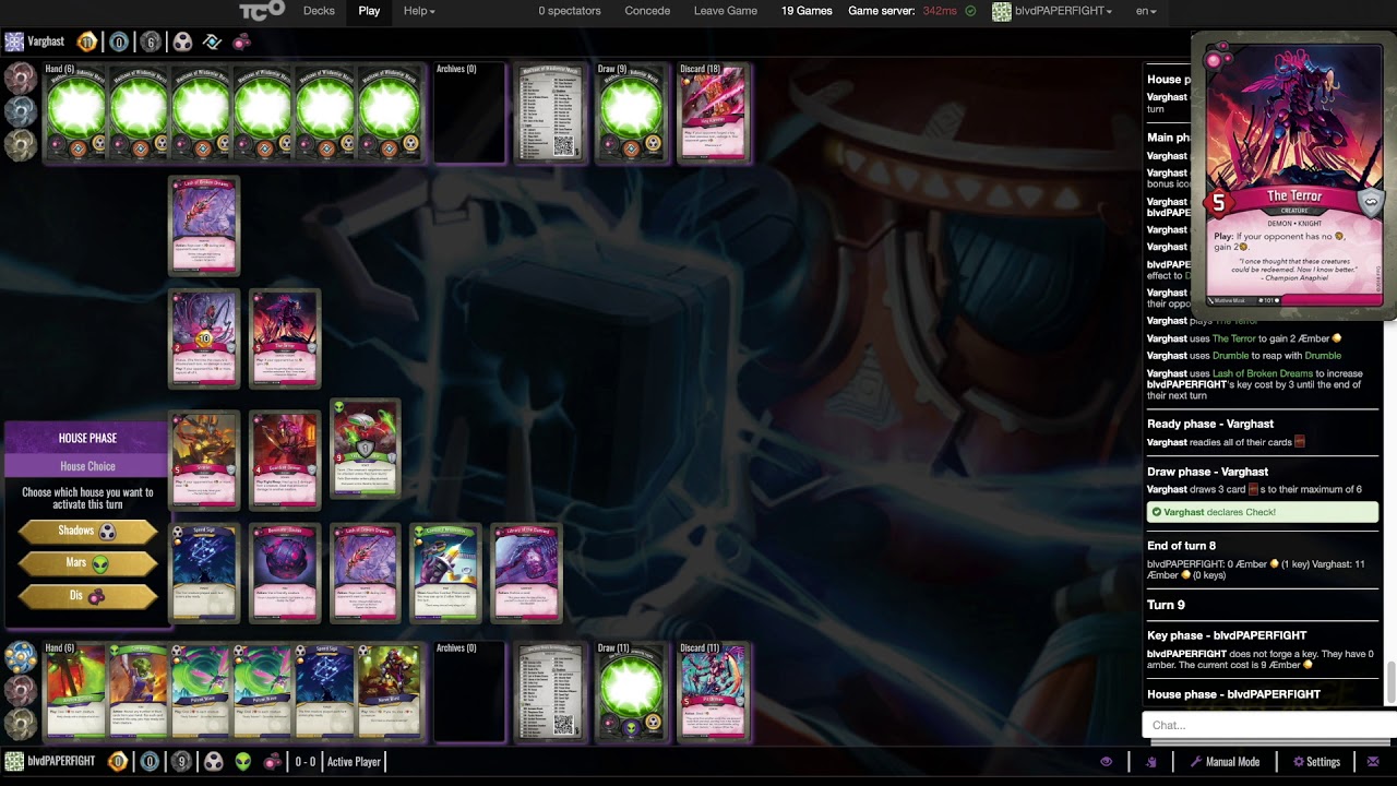 KeyForge Gameplay: HFFS Mars Chat Suggestion - Speed Sigil + Mars Game1 ...