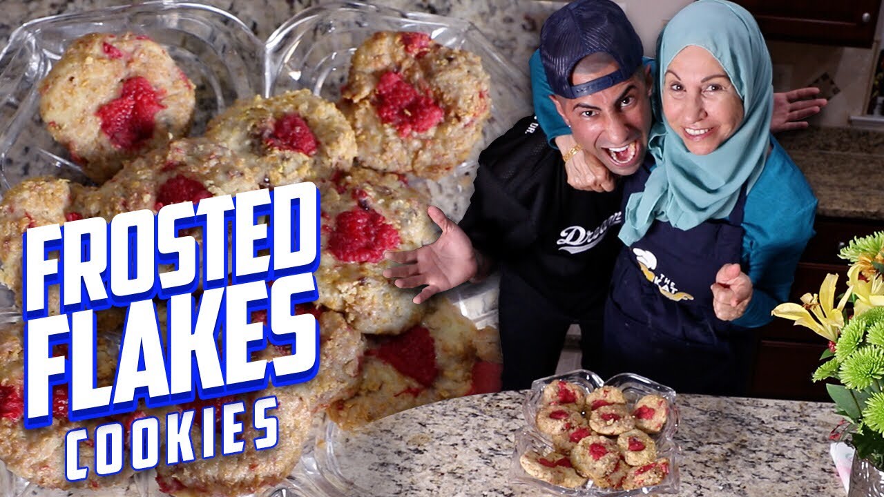 Frosted Flakes Cookies Recipe! (HILARIOUS) - YouTube