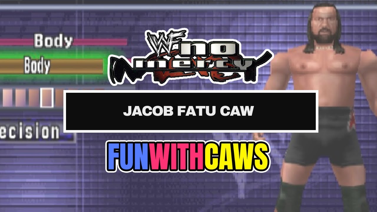 making Jacob Fatu in WWF No Mercy! - YouTube