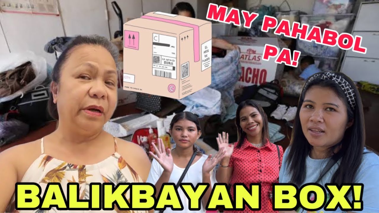 WOW! MAY PAHABOL PA NA BALIKBAYAN BOX PARA KAY KUMARENG IRENE AT ...