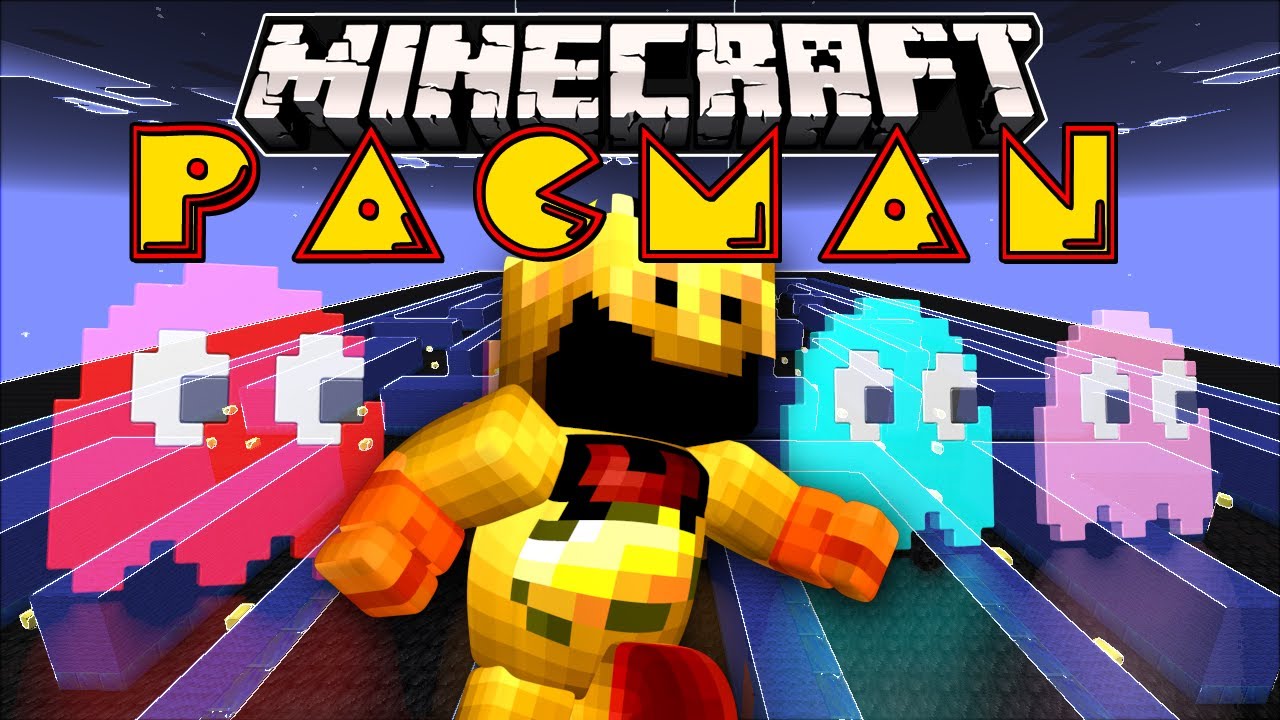 PACMAN in Minecraft - YouTube