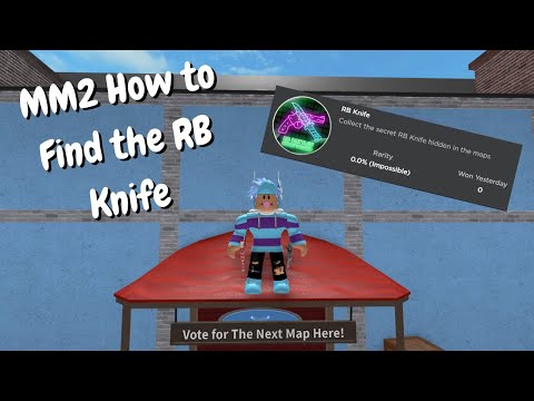 MM2 How to find the RB Knife - Roblox