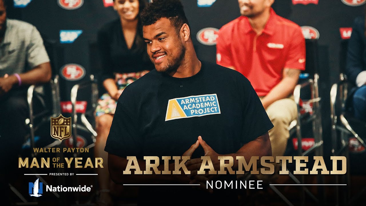 Arik Armstead's Family and Friends Surprise Him With Walter Payton NFL ...