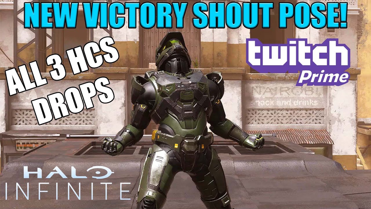 Victory Shout Pose - Halo Infinite - YouTube