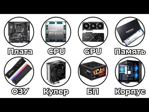 ВСЕ компоненты ПК: объясняю за 10 минут