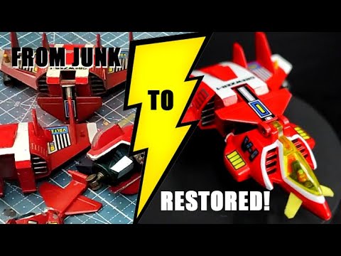 Vintage Voltes V DX Volt Crewzer Restoration - YouTube