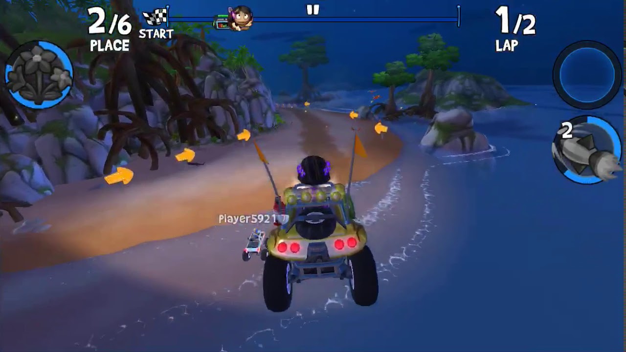 Beach Buggy Racing Gameplay Fun and Exciting Games to play racing to ...