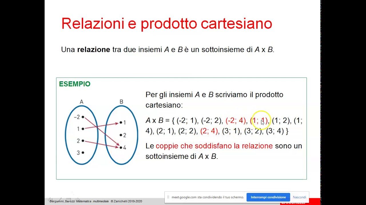 Relazioni in matematica parte 1 - YouTube