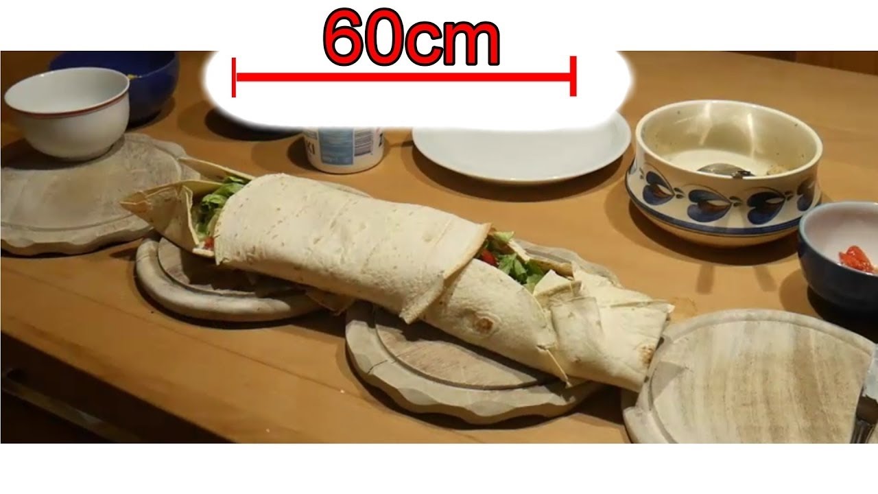 GRÖßTER WRAP DER WELT Nobic - YouTube