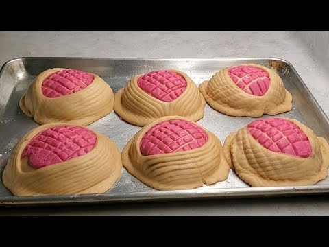 como hacer este delicioso pan tapado y concha - YouTube