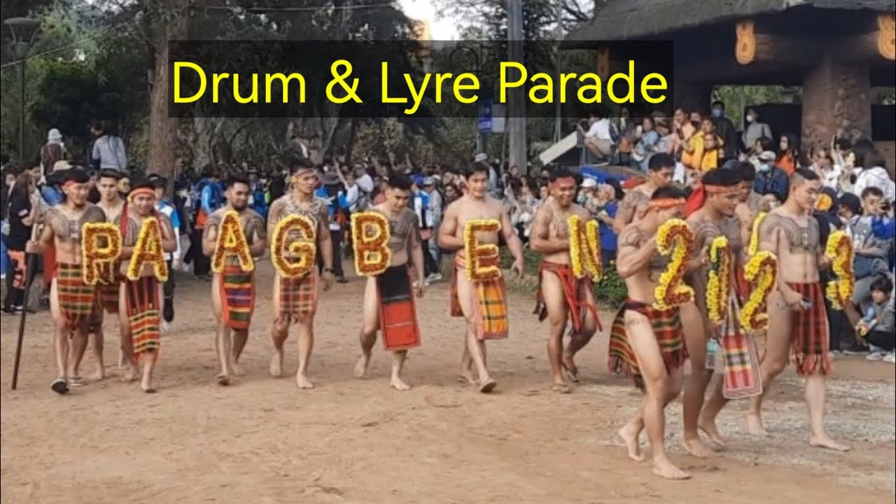 Drum & Lyre, Friends and Visitors Parade. Panagbenga 2023 - YouTube