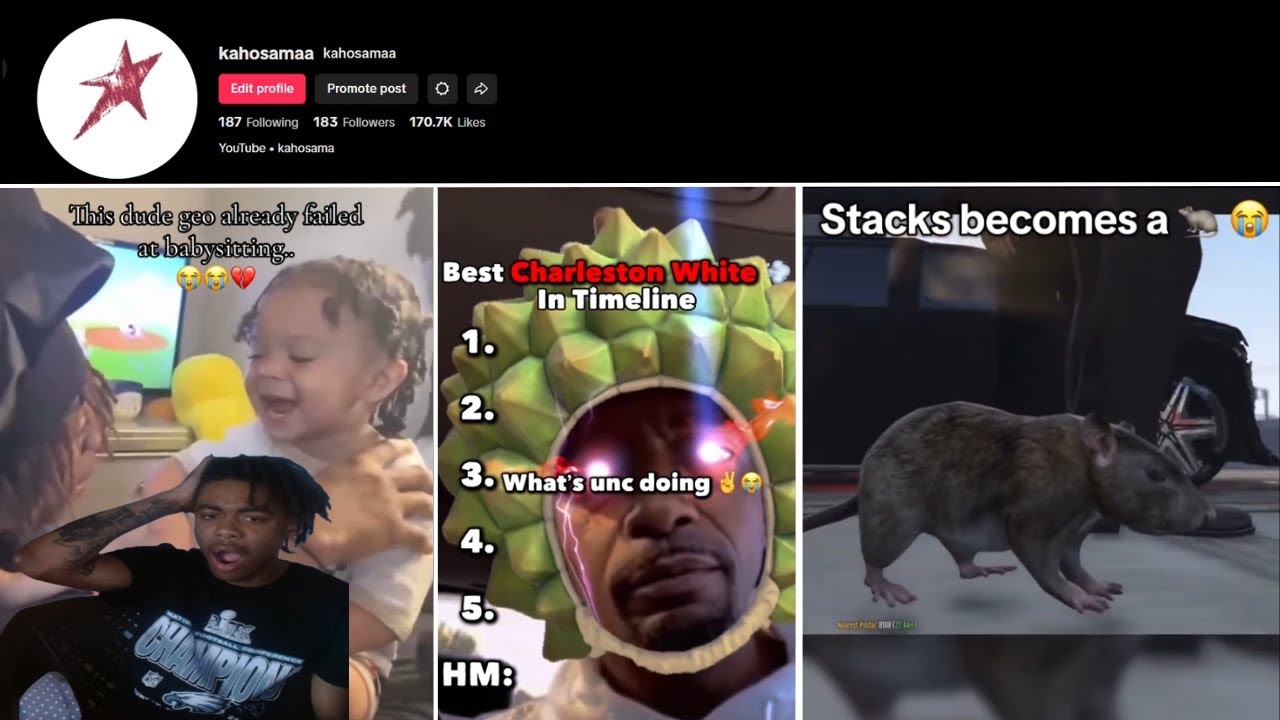 So I reacted to my Tik Tok FYP... *NO BRAIN ROT* (Geeked try not to ...