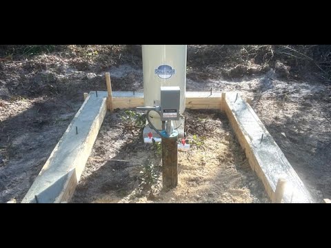 Building Florida's nicest well pump house! - YouTube