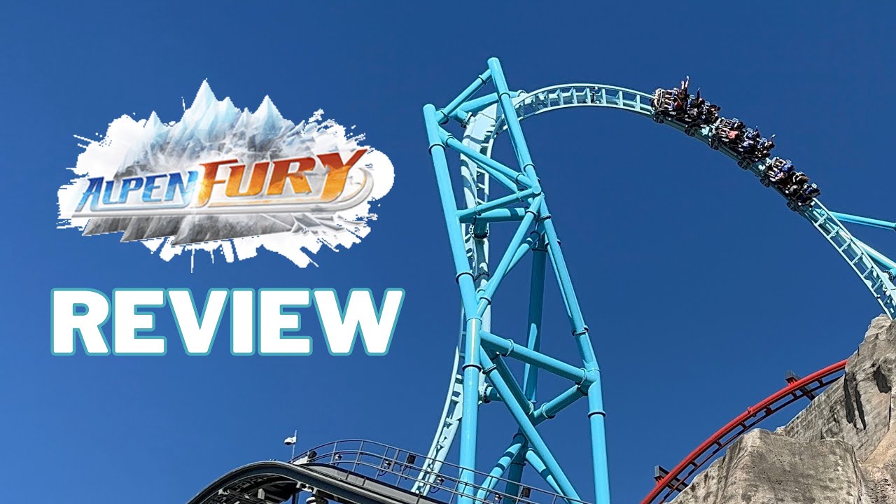 Canada's Newest Roller Coaster is Crazy - AlpenFury Review - YouTube