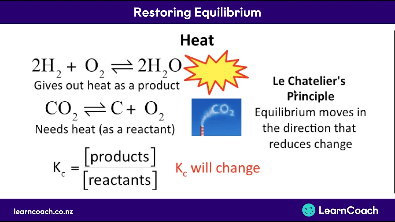 NCEA Chemistry L2 Reactivity: Restoring Equilibrium - YouTube